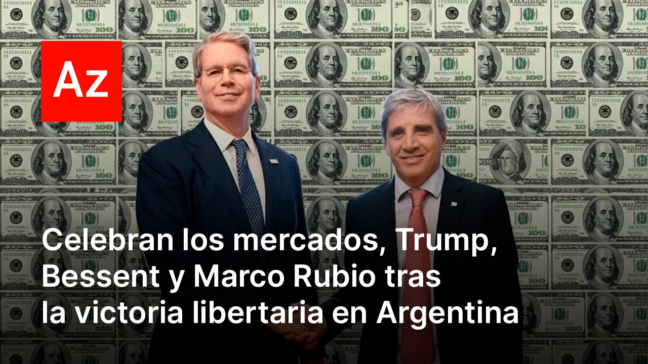 Celebran los mercados, Trump, Bessent y Marco Rubio tras la victoria ...